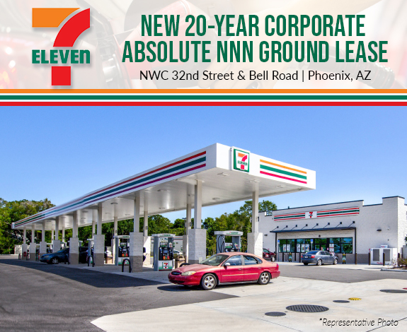 7-Eleven | 20-Year Corporate Ground Lease | 3.35M | Phoenix, AZ